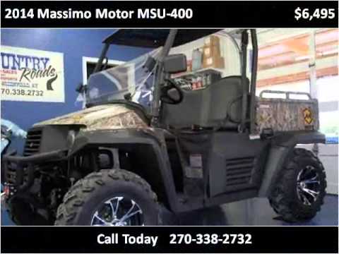 2014 Massimo Motor MSU-400 Used Cars Greenville KY - YouTube