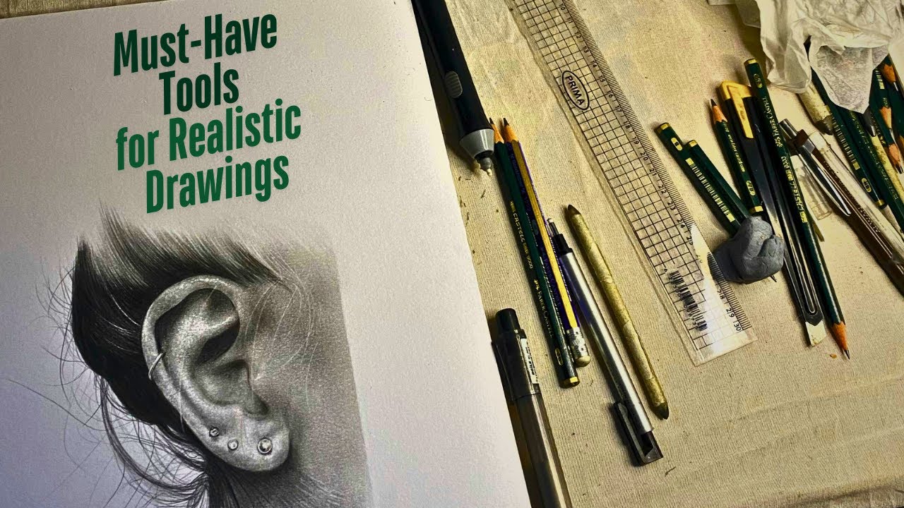 Essential Tools for Hyperrealism: Best Materials for Graphite ...