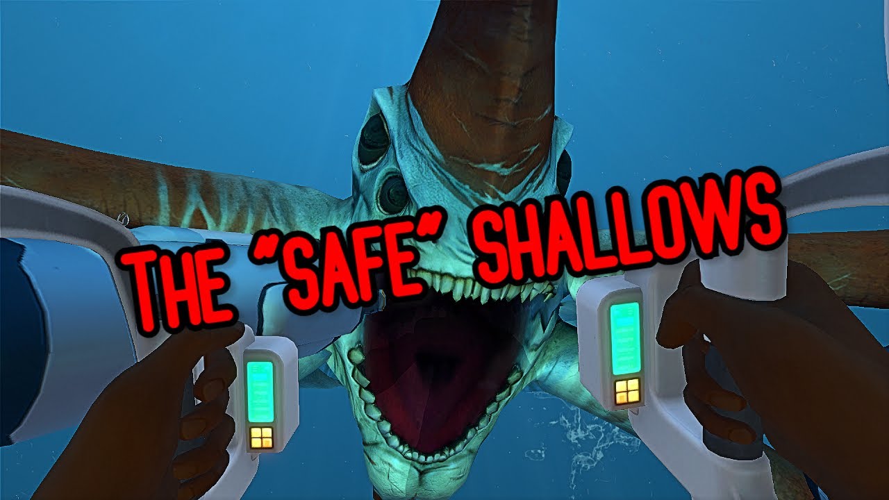 Reaper in the "Safe" Shallows!! - Subnautica gameplay - YouTube