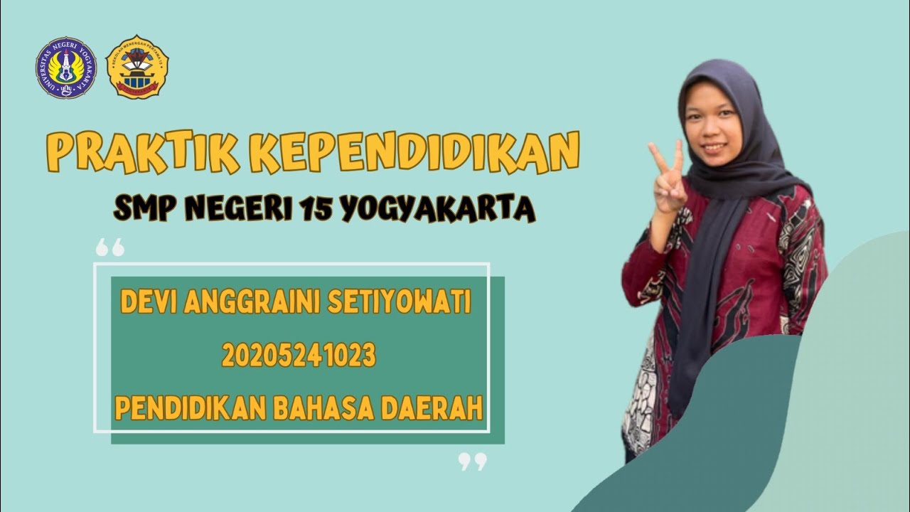 Video Luaran Praktik Kependidikan || Devi Anggraini Setiyowati || SMP Negeri 15 Yogyakarta - YouTube