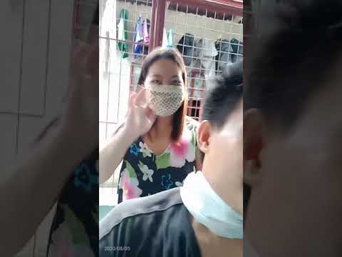 Horse cut daw first time na maggupit si misis part  1,