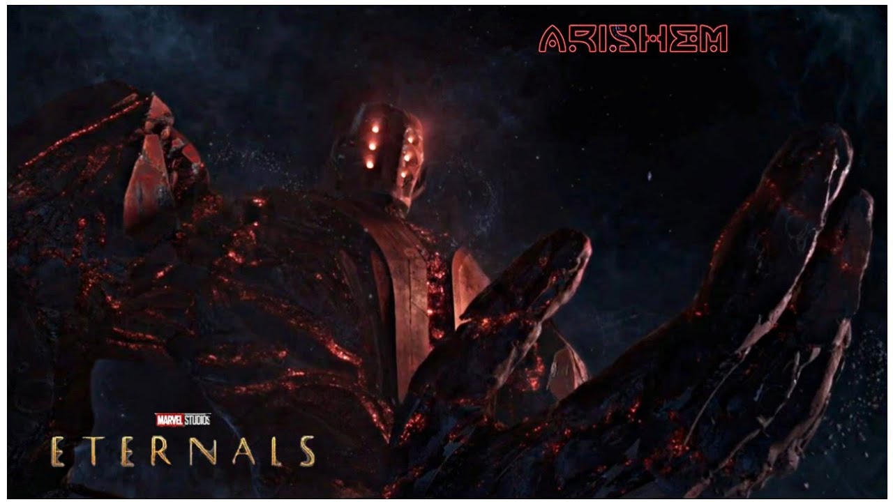 Celestial Arishem revela "O Despertar" de Tiamut | Eternals - YouTube