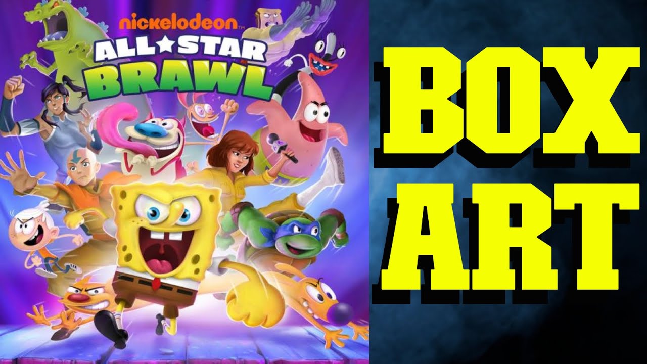OFFICIAL BOX ART REVEALED | Nickelodeon All Star Brawl - YouTube