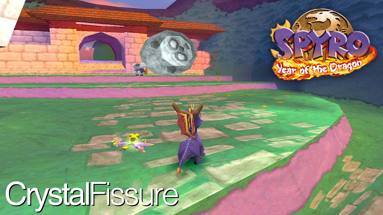 Spyro 3 Texture Hacks - "Tranquil Terrace" [In-game] - YouTube