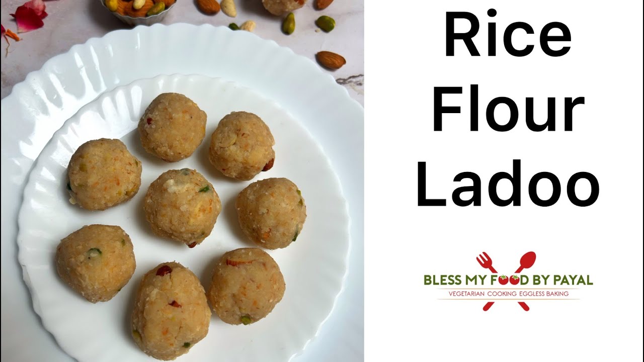 Rice flour ladoo recipe | rice flour peda recipe - YouTube