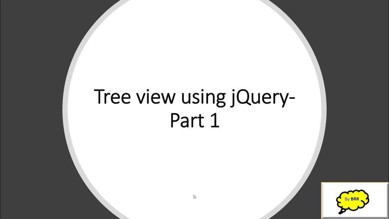 Tree view construction with jQuery - Part 1 - YouTube