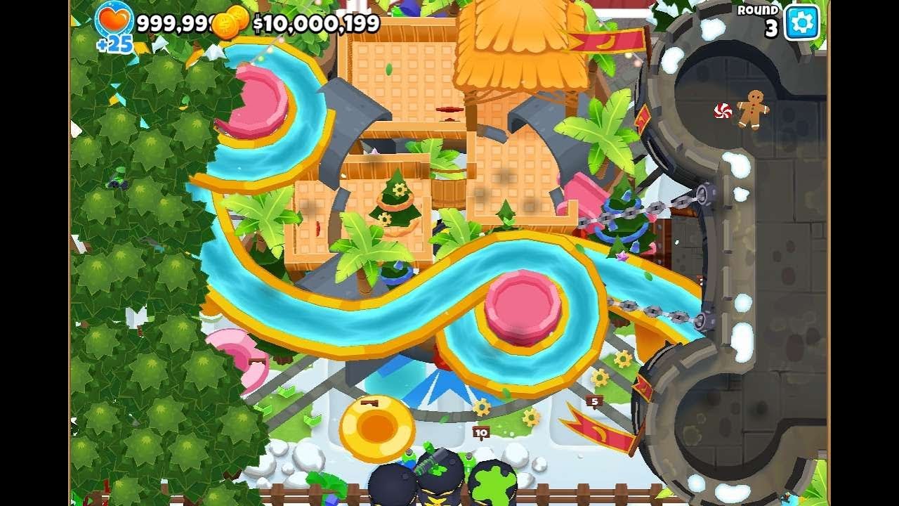 BTD6 Map Editor Goes Kinda Hard - YouTube