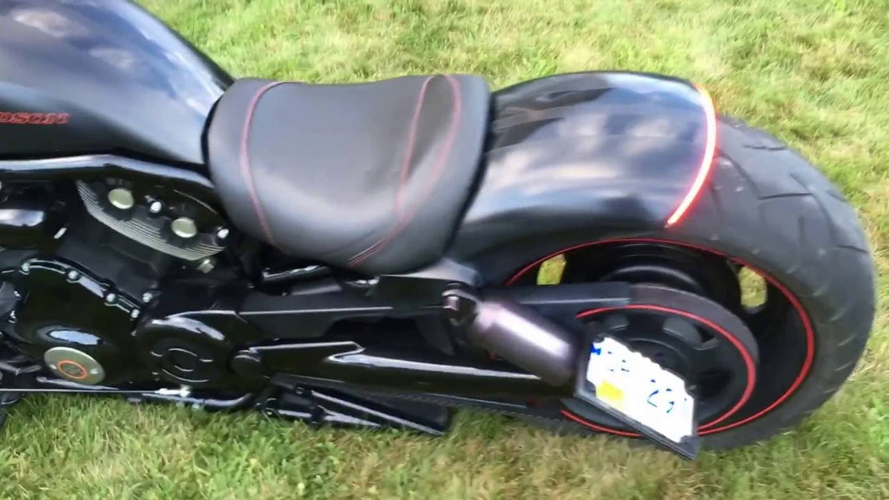 2008 Harley Night Rod Special with CFR Exhaust - YouTube
