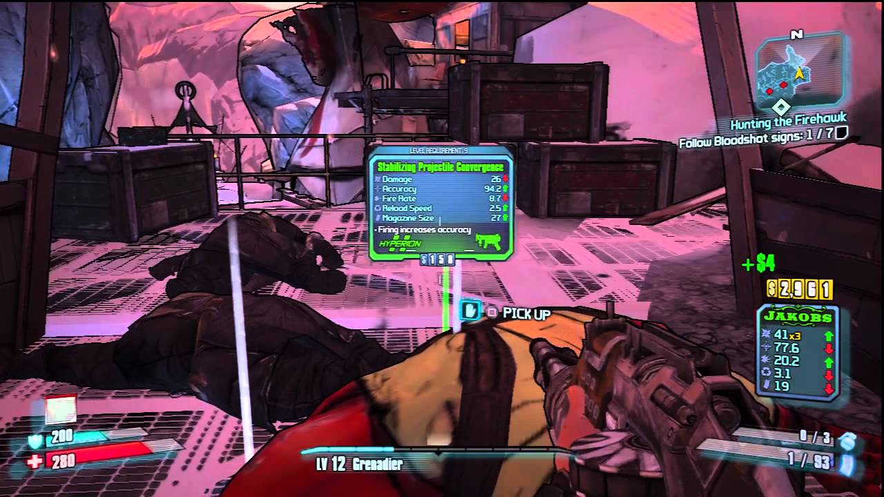 PS Site.com: Borderlands 2 | Hunting the Firehawk Walkthrough - YouTube