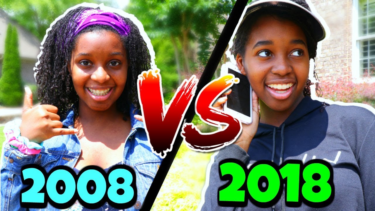 KIDS IN 2008 VS 2018 - Onyx Life - YouTube