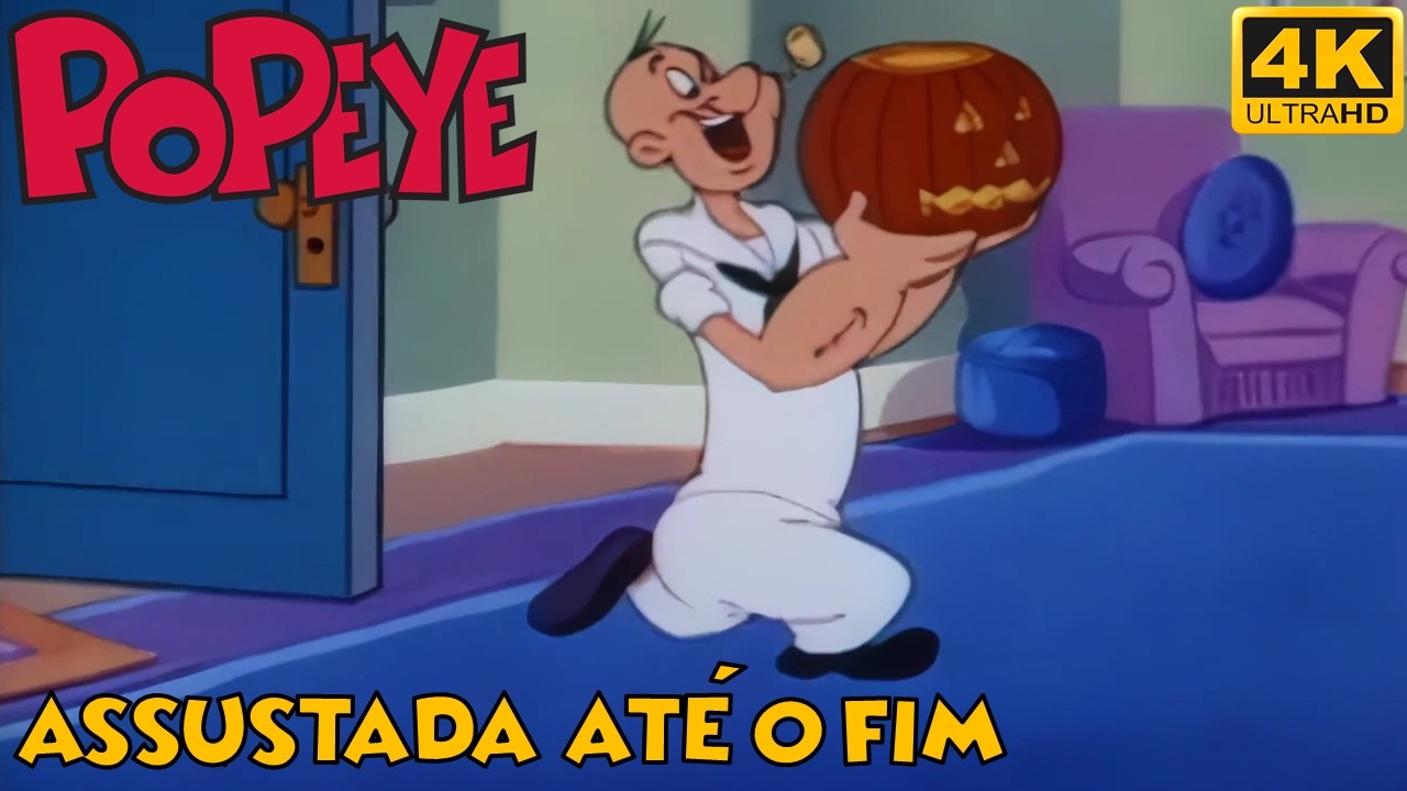 Popeye - Assustada até o Fim (1954) (Português - Dublado) Desenhos ...