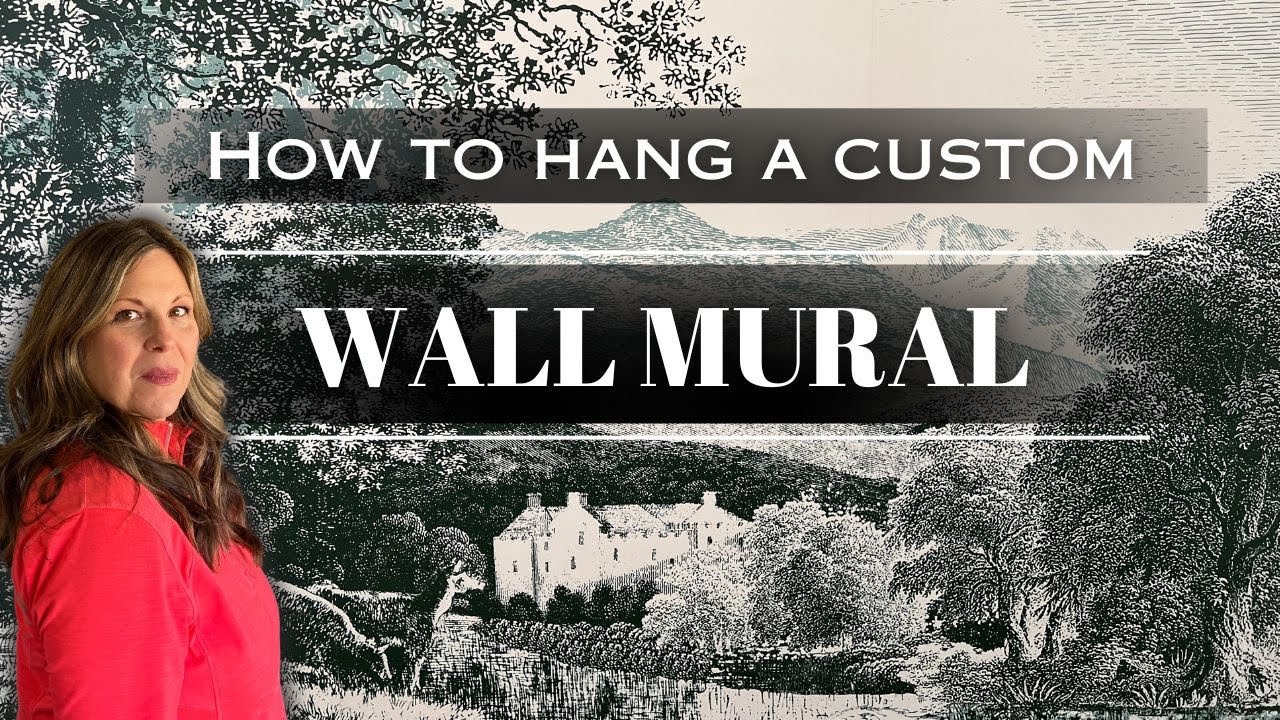 Creating a Statement Wall Mural! Step-by-Step Guide. - YouTube