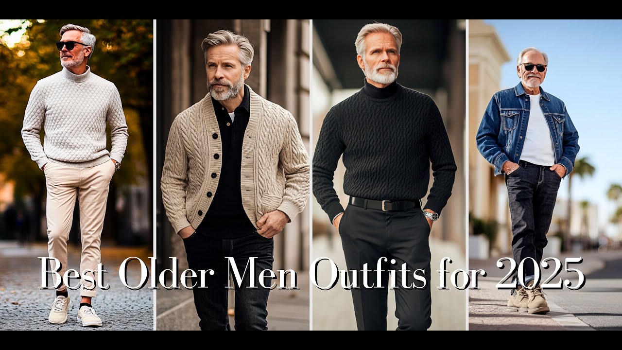 Older Men Fashion 2025: Best Outfit Ideas for Timeless Style - YouTube