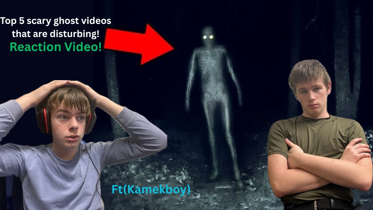 Rocky & Kamekboy react to Top 5 Ghost Videos That Are DISTURBING! By ...