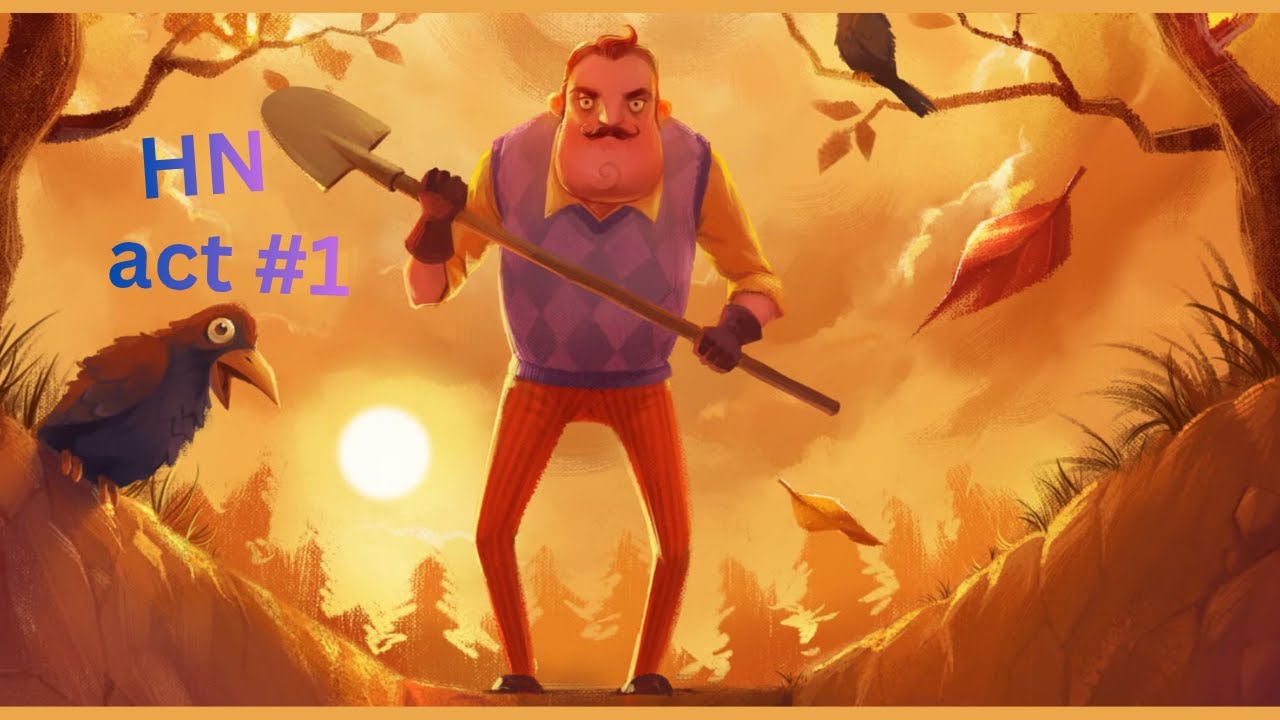 Hello neighbor is a nostalgic game - YouTube