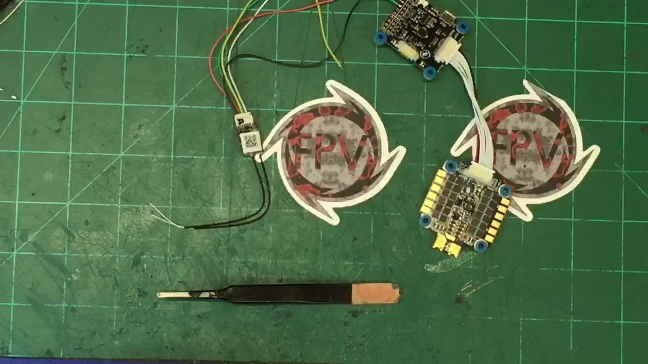 Connecting FrSky RXSR Sbus to HobbyWing Flight Controller - YouTube