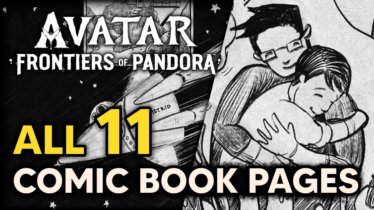 Avatar Frontiers of Pandora - ALL 11 Comic Book Page Locations (Father ...