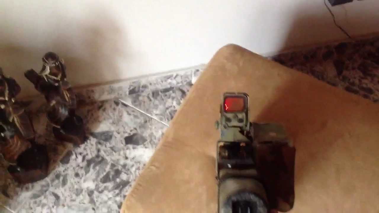 Tippmann a5 mod P90 - YouTube