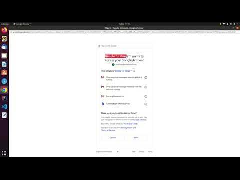 Demo video for OAuth verification - YouTube