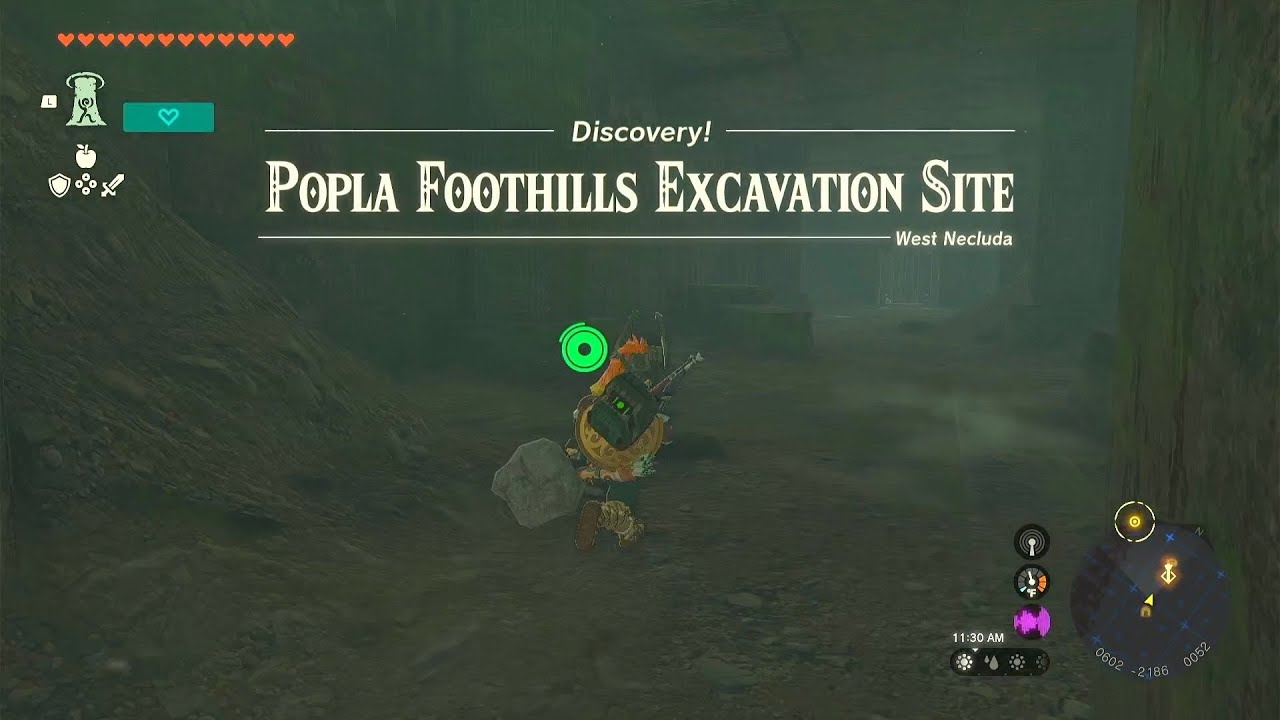 Popla Foothills Excavation Site | The Legend of Zelda Tears of the ...