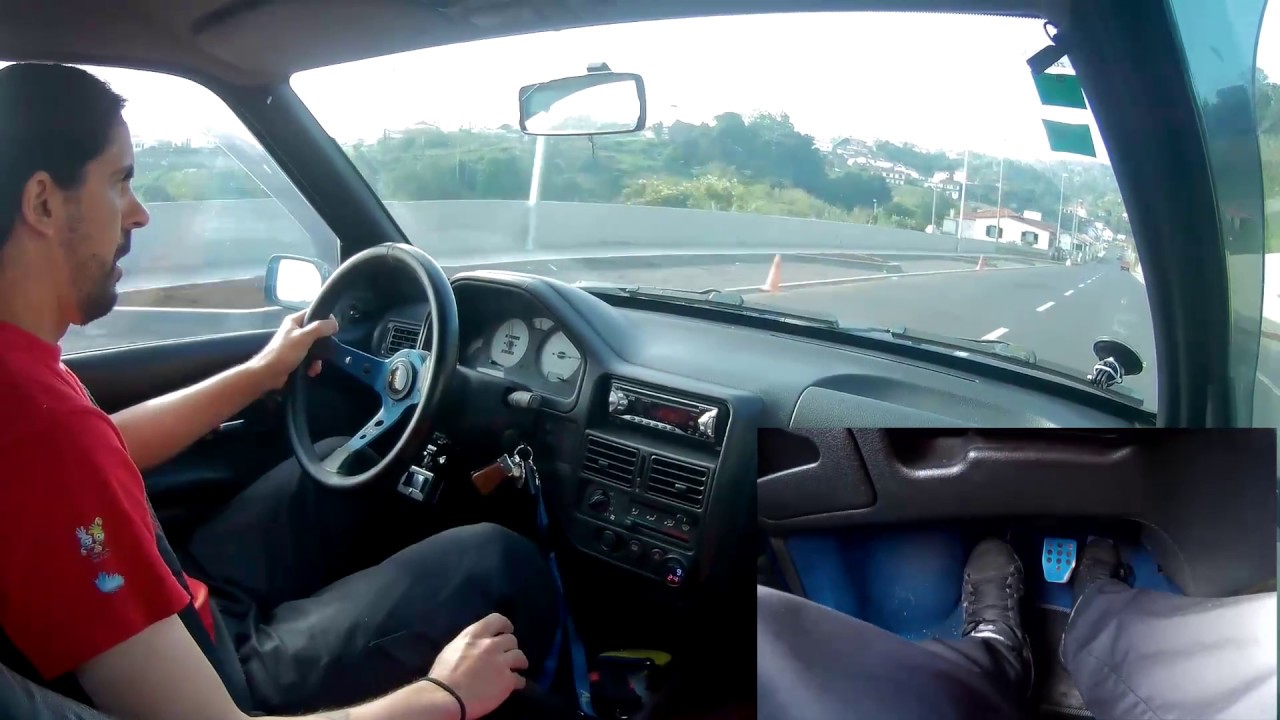 Peugeot 106 Rallye S2 Driving+Footwork footage - YouTube