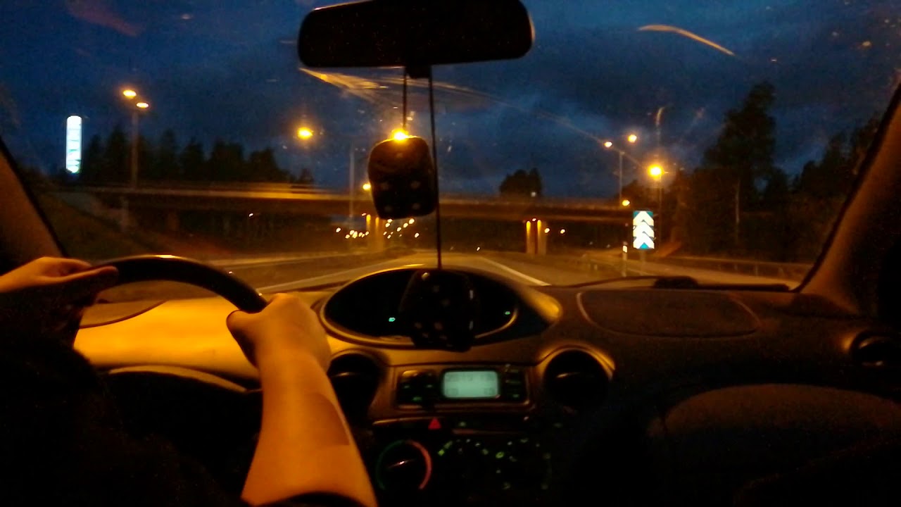 Night driving - YouTube