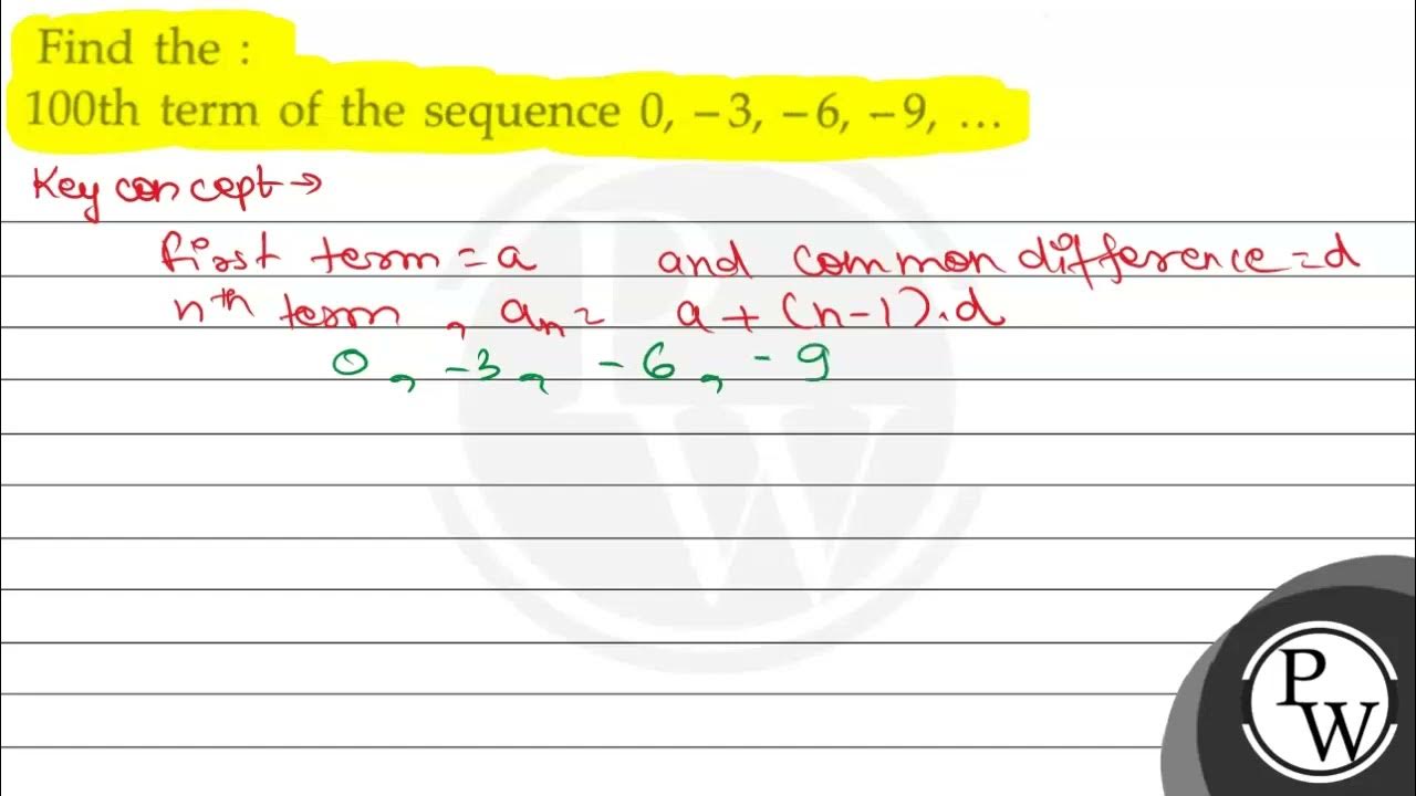 find-the-100th-term-of-the-sequence-0-3-6-9-ldots-youtube