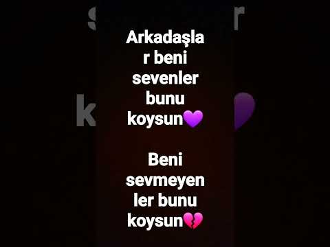 Beni seviyor musun sevmiyor musun