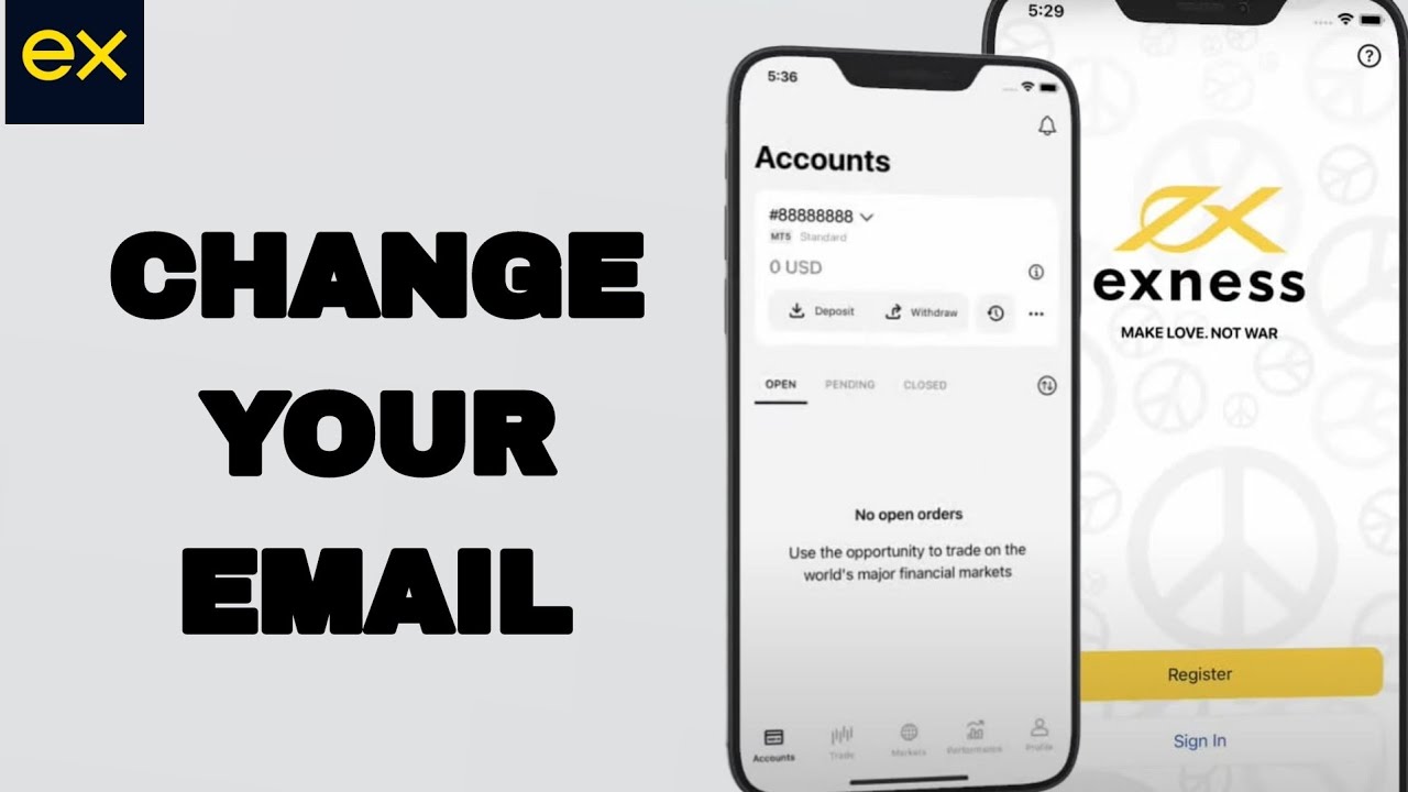 How To Change Your Email On Exness Trade App - YouTube