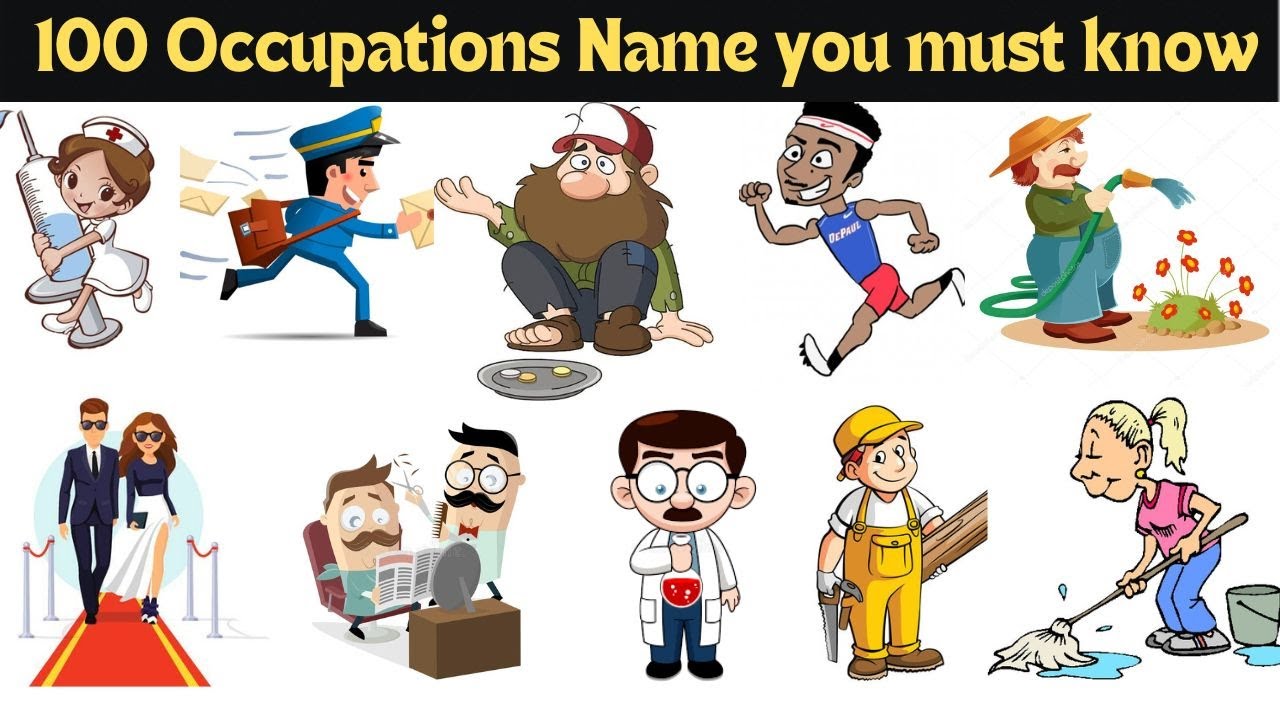 100 Jobs and Occupations: Learn Different Types of Jobs with Pictures # ...