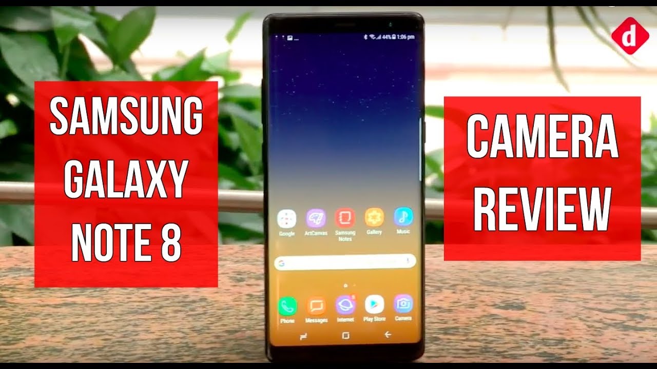 Samsung Galaxy Note 8 Camera Review | Digit.in - YouTube