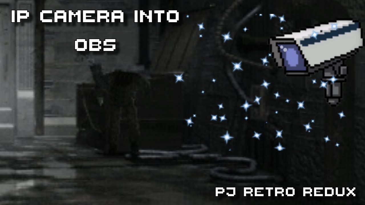 IP camera into OBS - YouTube