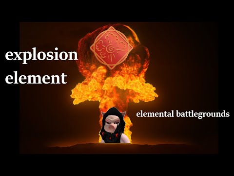 The element of destruction in Elemental Battlegrounds - YouTube
