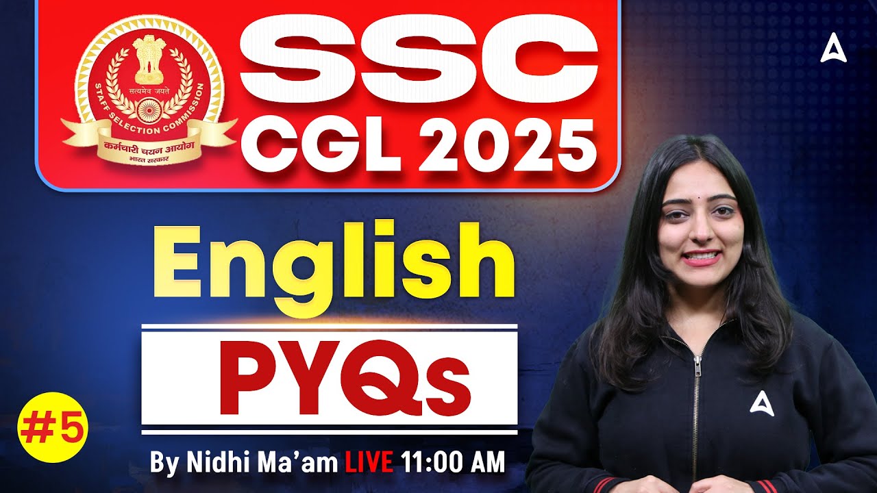 SSC CGL 2025 | SSC CGL English Previous Year Questions | SSC CGL ...