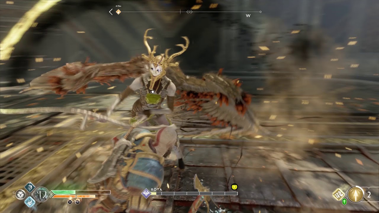 God of War: BOSS Valkyrie Rota『PS4』 - YouTube