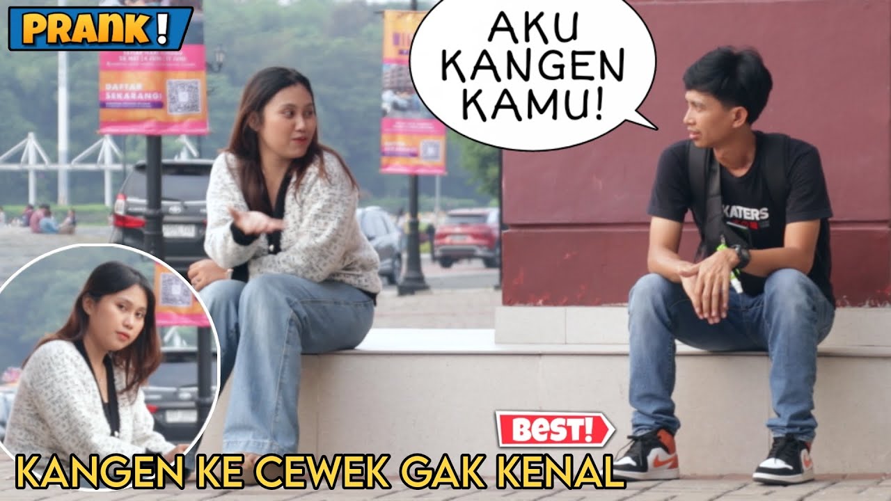 NEKAT! BILANG KANGEN KE CEWEK GAK KENAL, Best Reaction - Part4 - YouTube