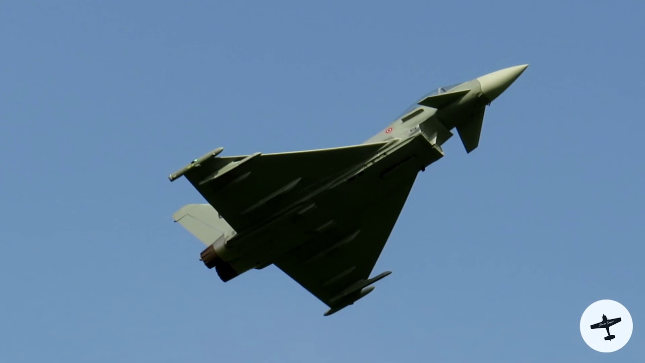 INCREDIBLE RC EUROFIGHTER REALISTIC SCALE FLIGHT - YouTube