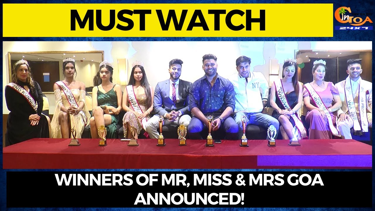 Winners of Mr, Miss & Mrs Goa announced! #MustWatch - YouTube