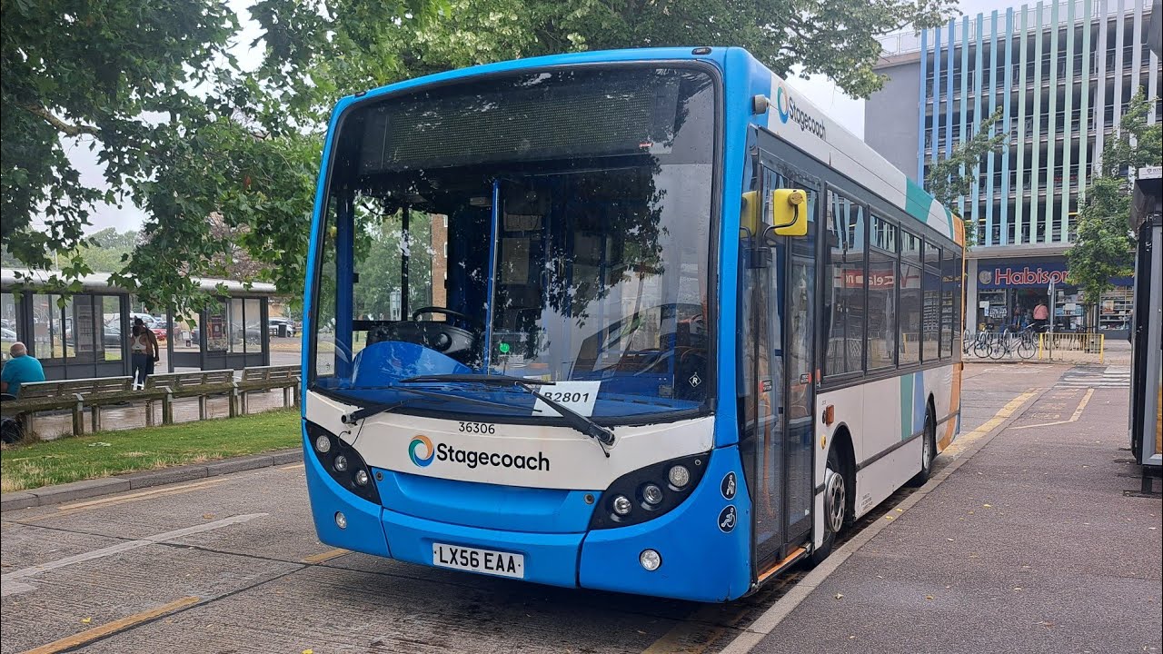 EX LONDON MOTOR!! | 36306 LX56 EAA Stagecoach Bedford ADL Enviro 200 ...