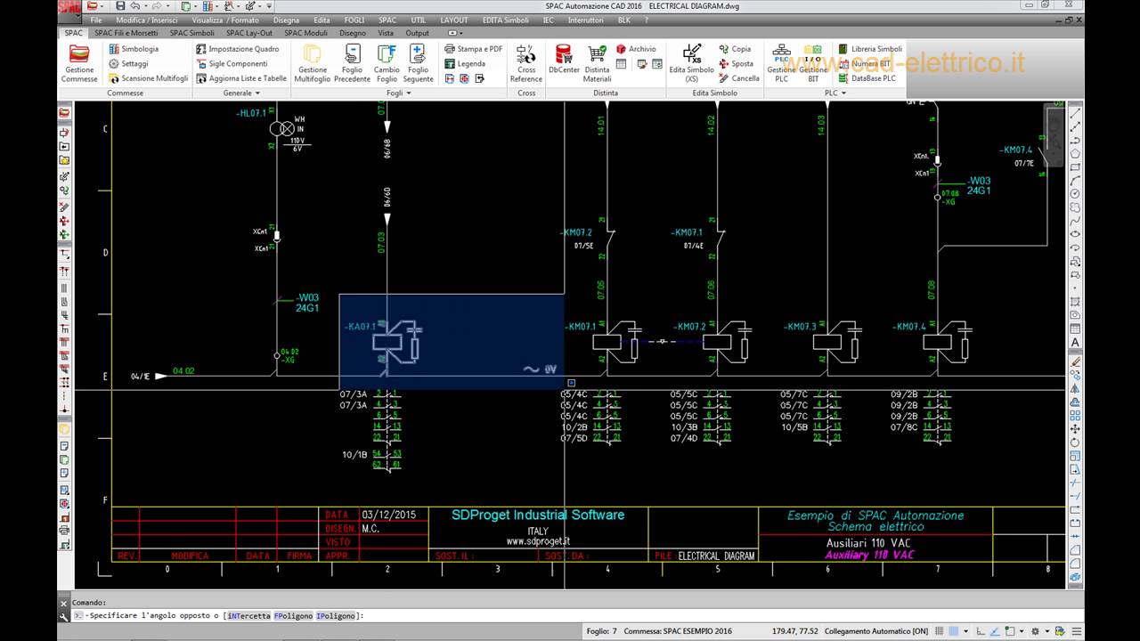 SPAC Automazione 2016 - Cancellare un simbolo o una parte di schema ...