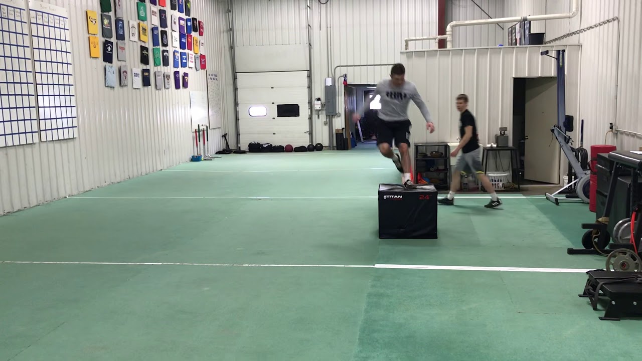 Variable Approach Box Jumps - YouTube