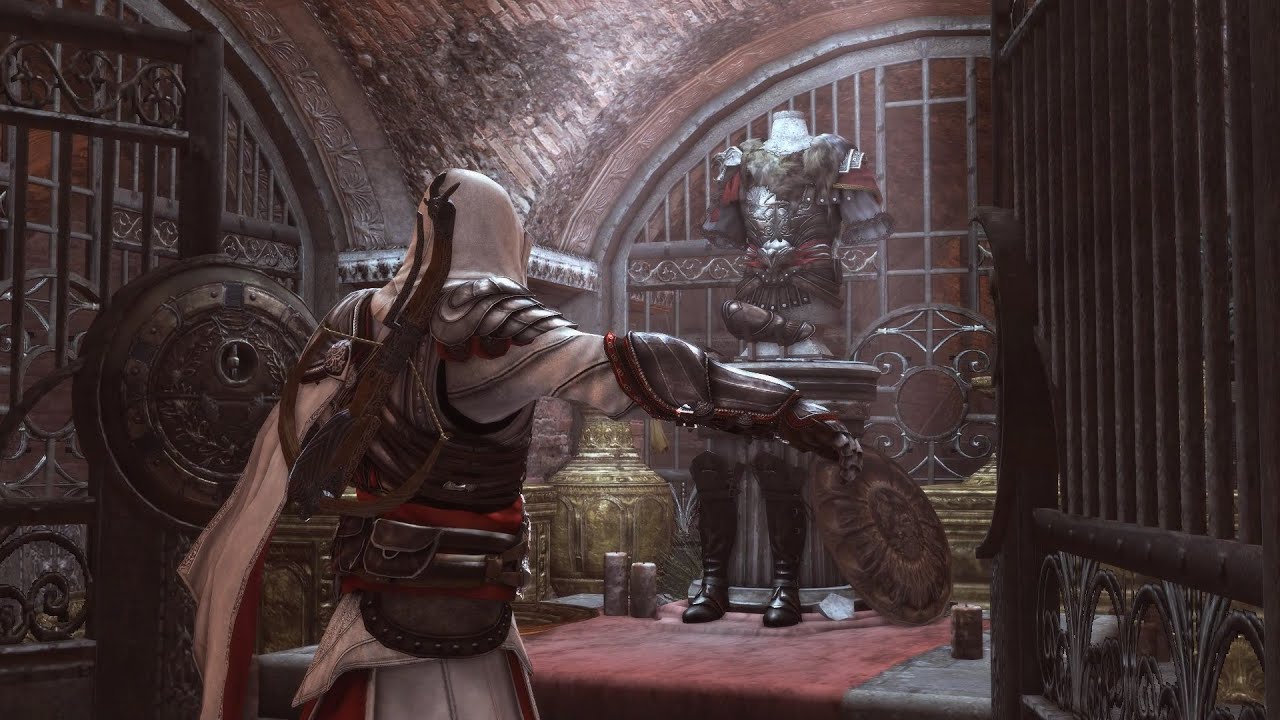 AC Brotherhood: All 6 Romulus Lairs + Brutus Armor - YouTube