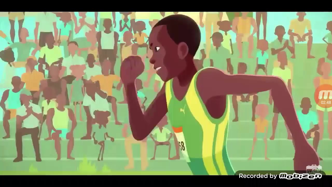 Usain bolt's life animation - YouTube