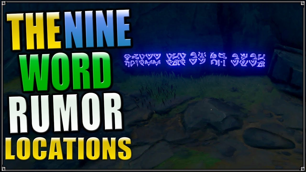 The Nine Word Rumor Location | The Nice Word Rumor Achievement |The ...
