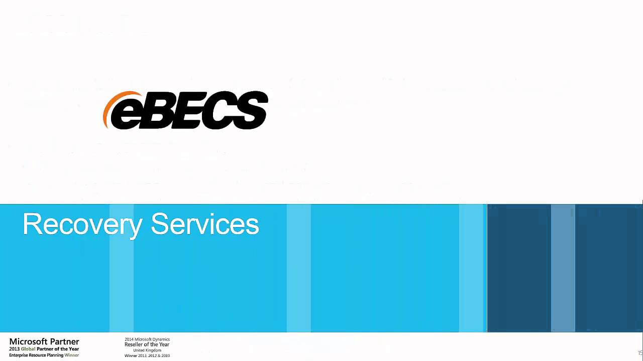 eBECS Cloud Services Webinar - YouTube