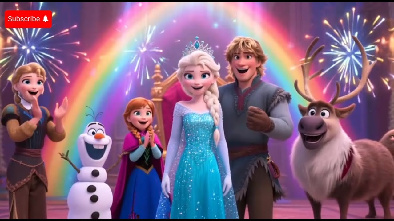 Elsa | Anna | Swen | Kristoff | Olaf | GOLDEN | KPop Demon Hunters ...