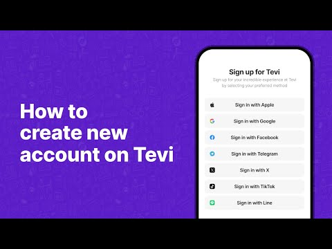 [Tevi] How to create new account on Tevi