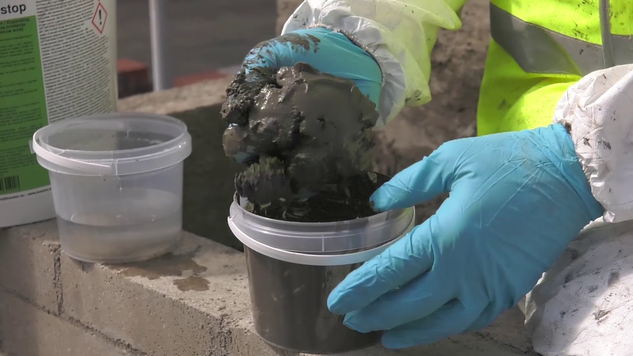 "How To" Video Guide to mixing and applying Koster Waterstop - YouTube