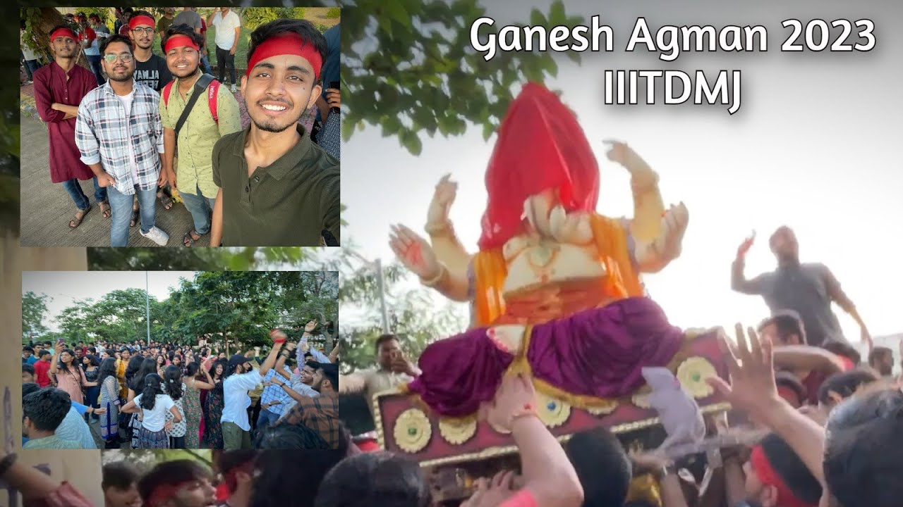 Ganesh Ji Agman 2023 of IIITDMJ || Bhaskar IIITDMJ - YouTube