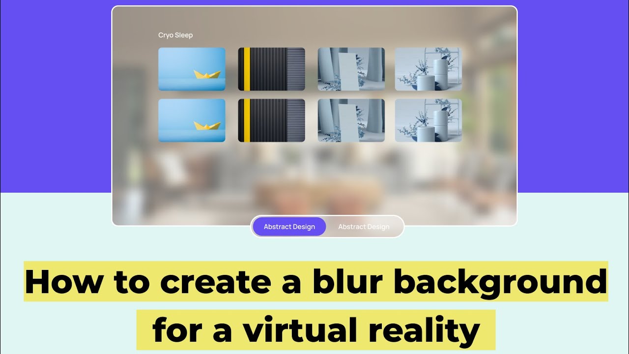 Create a background blur in #figma - YouTube